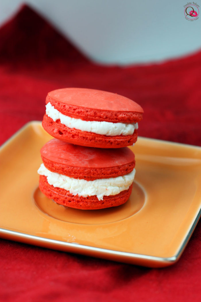Ricetta Red Velvet macarons - Cookiss Bakery