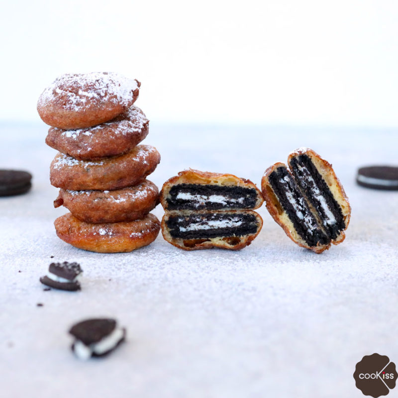 Ricetta FRITTELLE OREO con pastella per pancakes!